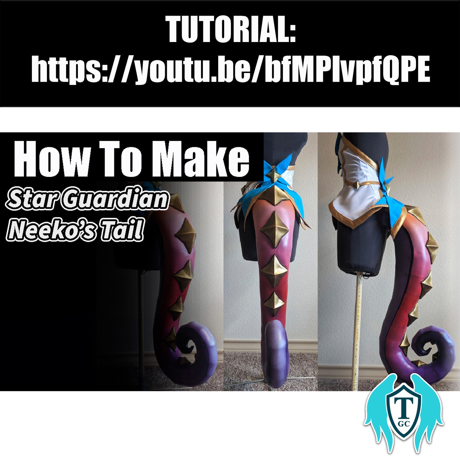 Star Guardian Neeko's Tail From League of Legends- Pattern Download - Etsy