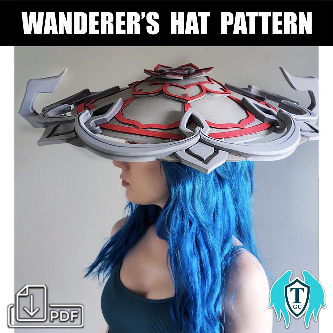 Wanderer's Hat From Genshin Impact- Pattern Download - Etsy