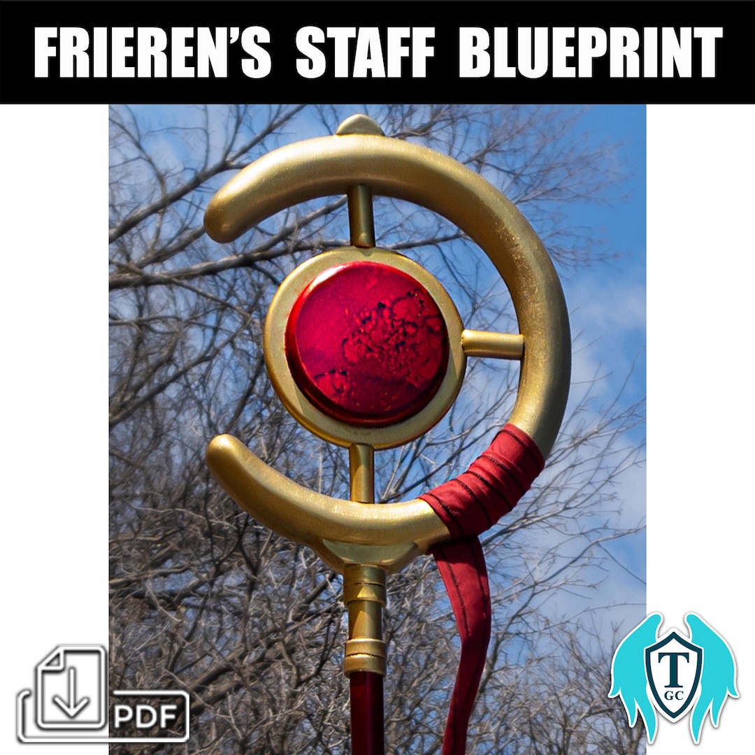 Frieren's Staff From Frieren: Beyond Journey's End- Blueprint Download ...