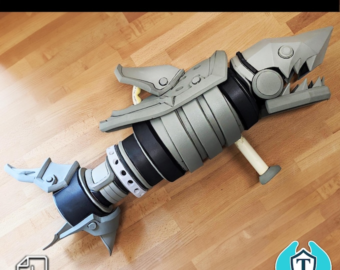 Jinx Arcane Fishbones Cosplay Blueprint and Instruction Guide (PDF ...