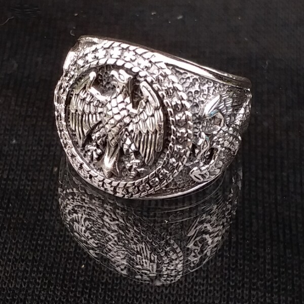 German Sterling Silver Ring - Etsy