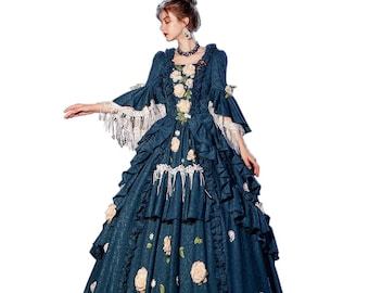 Victorian Rococo Ball Gown - Etsy
