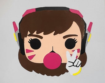 Dva Overwatch Sticker - Etsy