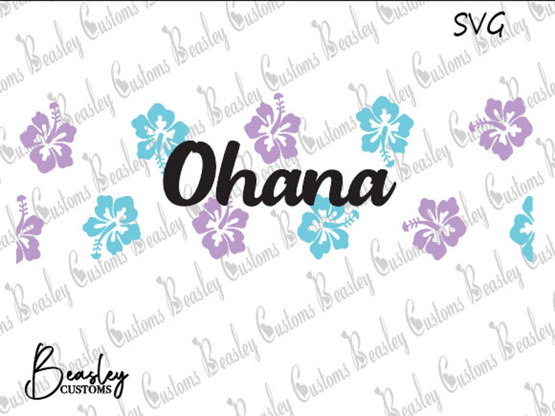 Ohana SVG, Ohana Pen Wrap SVG, Blue Alien AVG - Etsy