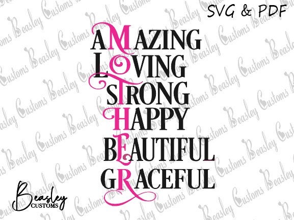 Mother SVG, Mother PDF, Mother's Day SVG, Mother's Day Pdf - Etsy