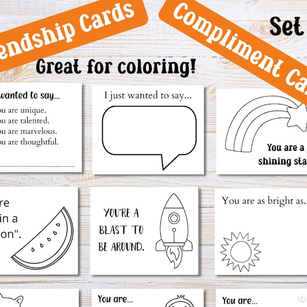 Watercolor Encouragement Cards Gratitude and Affirmation Cards ...