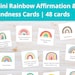 Rainbow Kindness Cards PRINTABLE | Compliment Cards for Kids | Lunchbox ...