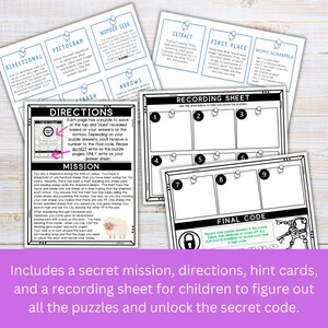 Parable of the Lost Sheep Printable Escape Room for Kids | Bible Escape ...