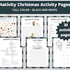 Bible Christmas Character Match Game | Nativity Printable for Church ...