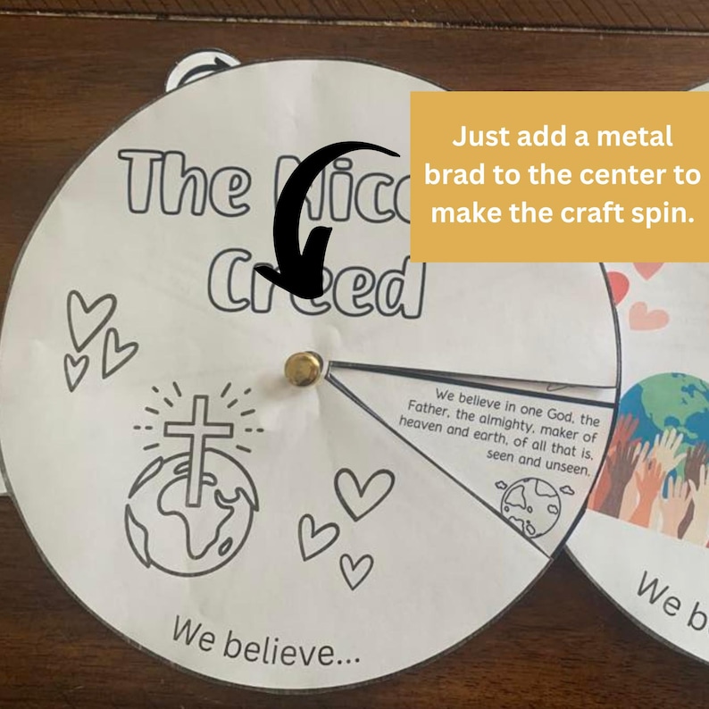 Nicene Creed Bible Craft | Sunday School Coloring Page | "i Believe ...