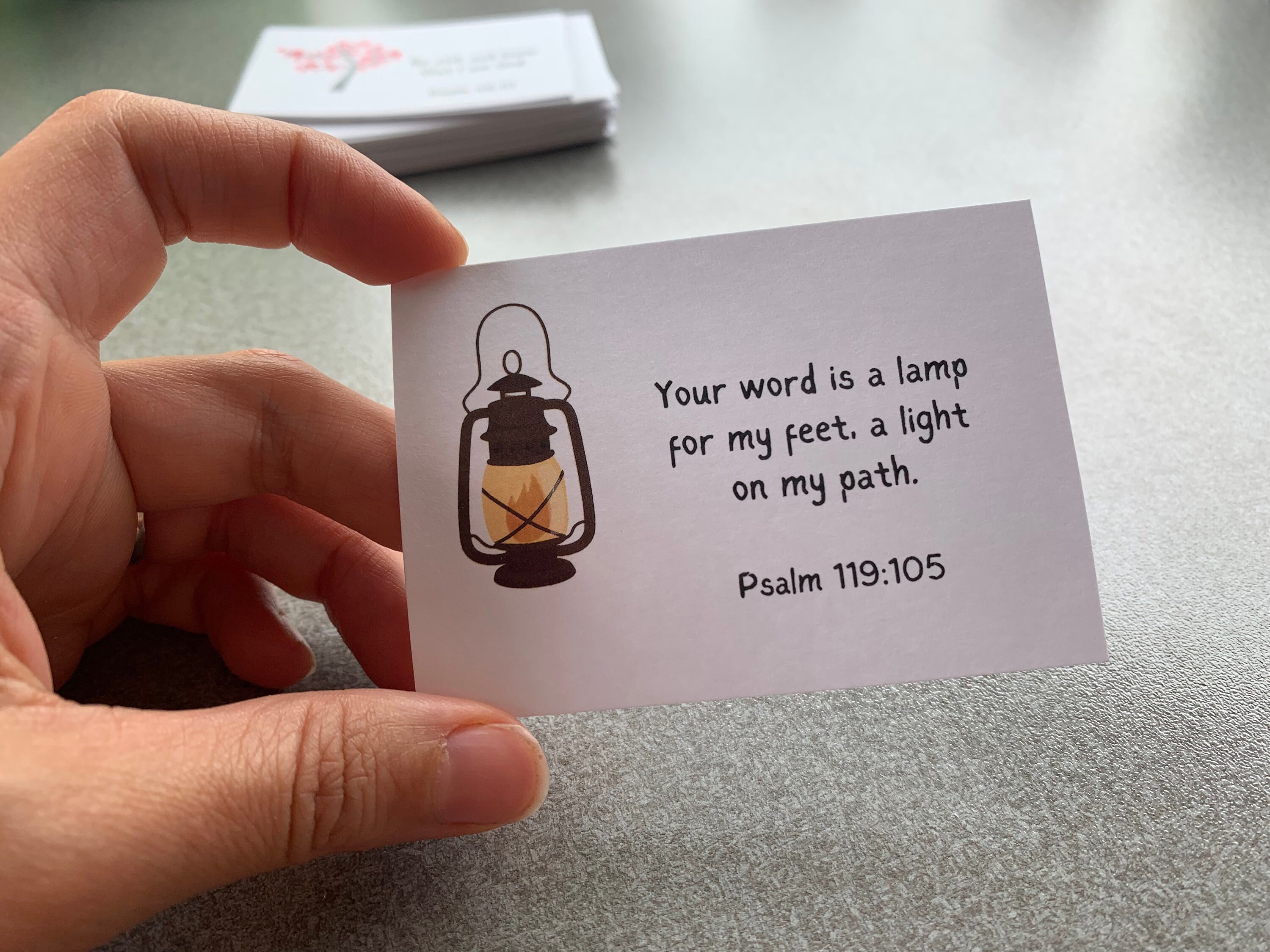 Cute Graphic Bible Verse Note Cards | Mini Scripture Cards | Printable ...