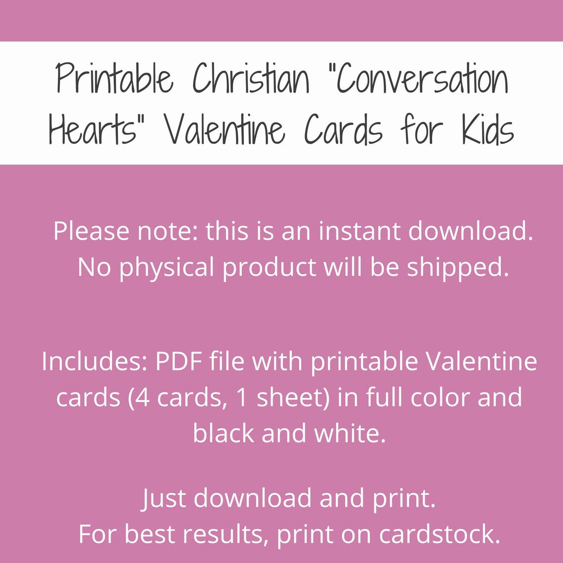 Christian Valentines Printable | Valentine's Day Bible Verse Cards for ...