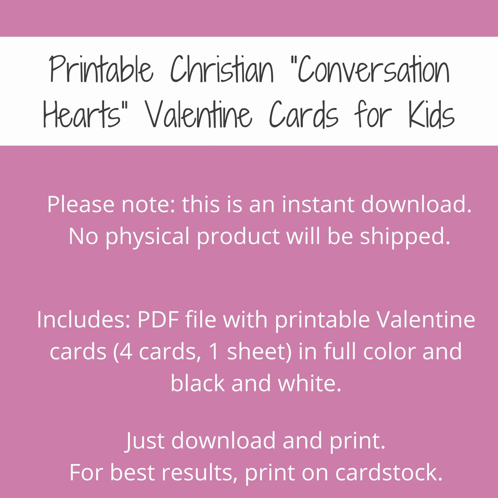 Christian Valentines Printable | Valentine's Day Bible Verse Cards for ...