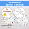 Days of Creation Craft for Kids Sunday School Bible Craft Spinner ...