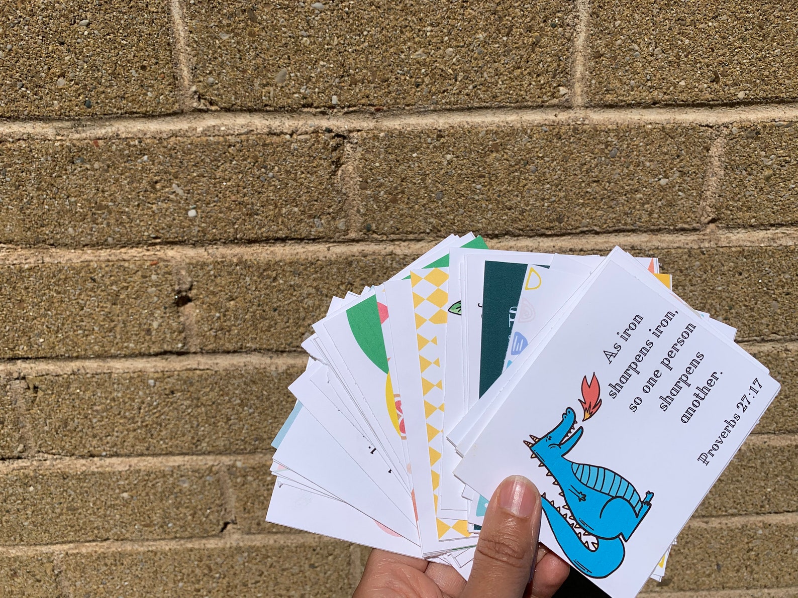 Printable Bible Verse Notes for Kids | Scripture Cards for Kids ...