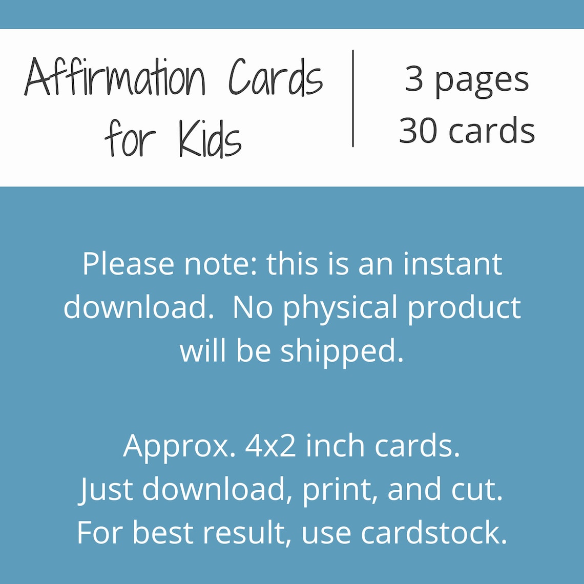Affirmation Lunchbox Notes Affirmation Cards for Kids Student Love ...