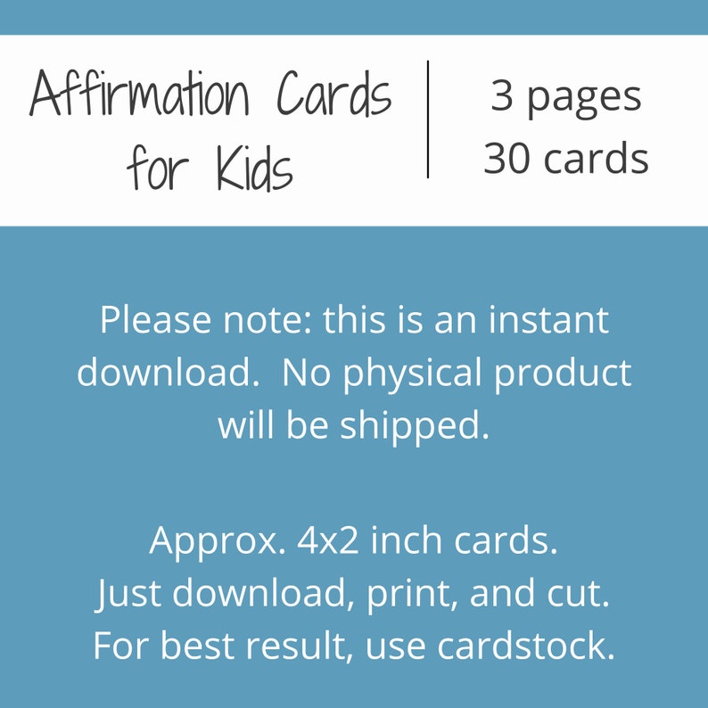 Affirmation Lunchbox Notes Affirmation Cards for Kids Student Love ...