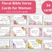 Printable Scripture Cards - Bible Verse Coloring, Blank Note Cards ...