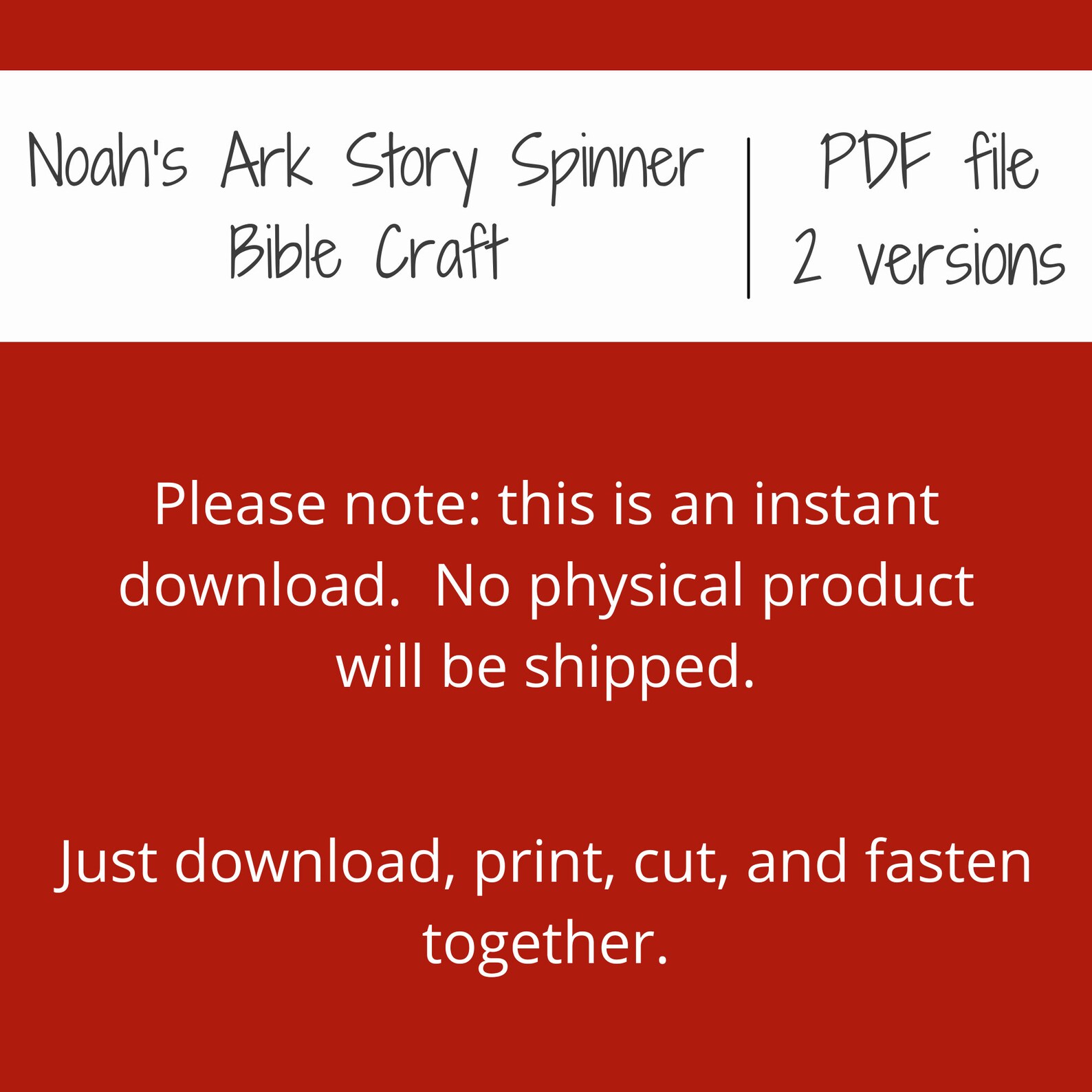 Noah's Ark Printable Bible Craft | Story Spinner | Noah's Ark Coloring ...