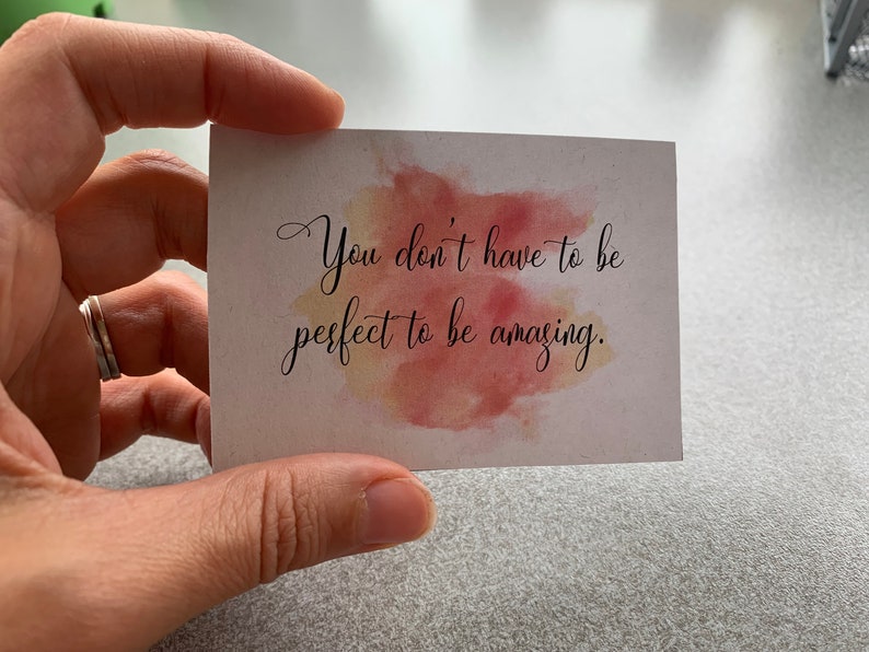 Watercolor Encouragement Cards | Gratitude and Affirmation Cards ...