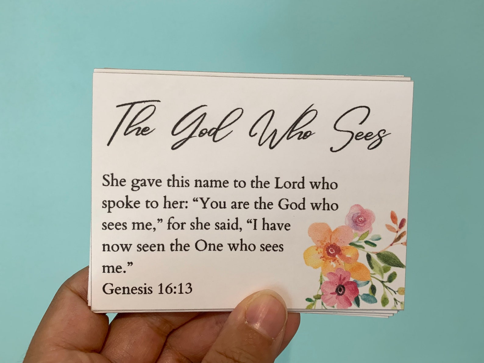 Names and Attributes of God Scripture Cards | Printable Bible Verse ...