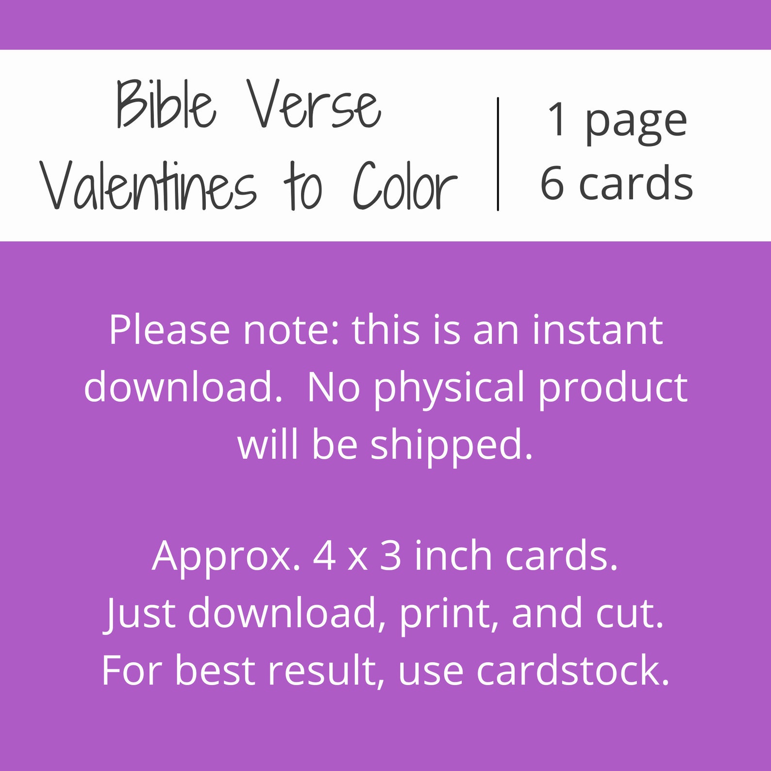 Valentine Printable Coloring Cards Set #2 | Bible Verse Valentines ...