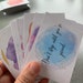 Watercolor Encouragement Cards | Gratitude and Affirmation Cards ...