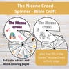 Days of Creation Craft for Kids | Sunday School Bible Craft Spinner ...