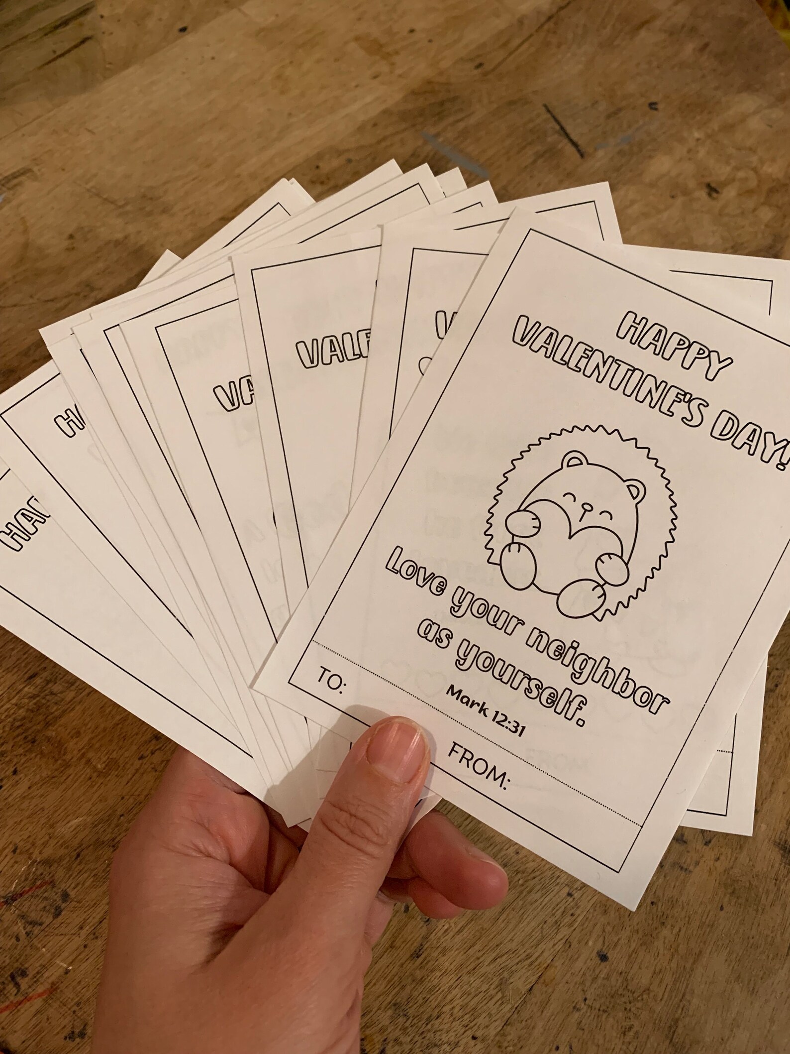 Printable Valentines to Color | Christian Valentine | Sunday School ...