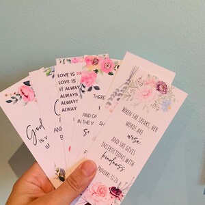 Printable Bible Verse Bookmarks | Mother's Day Printable | Proverbs 31 ...