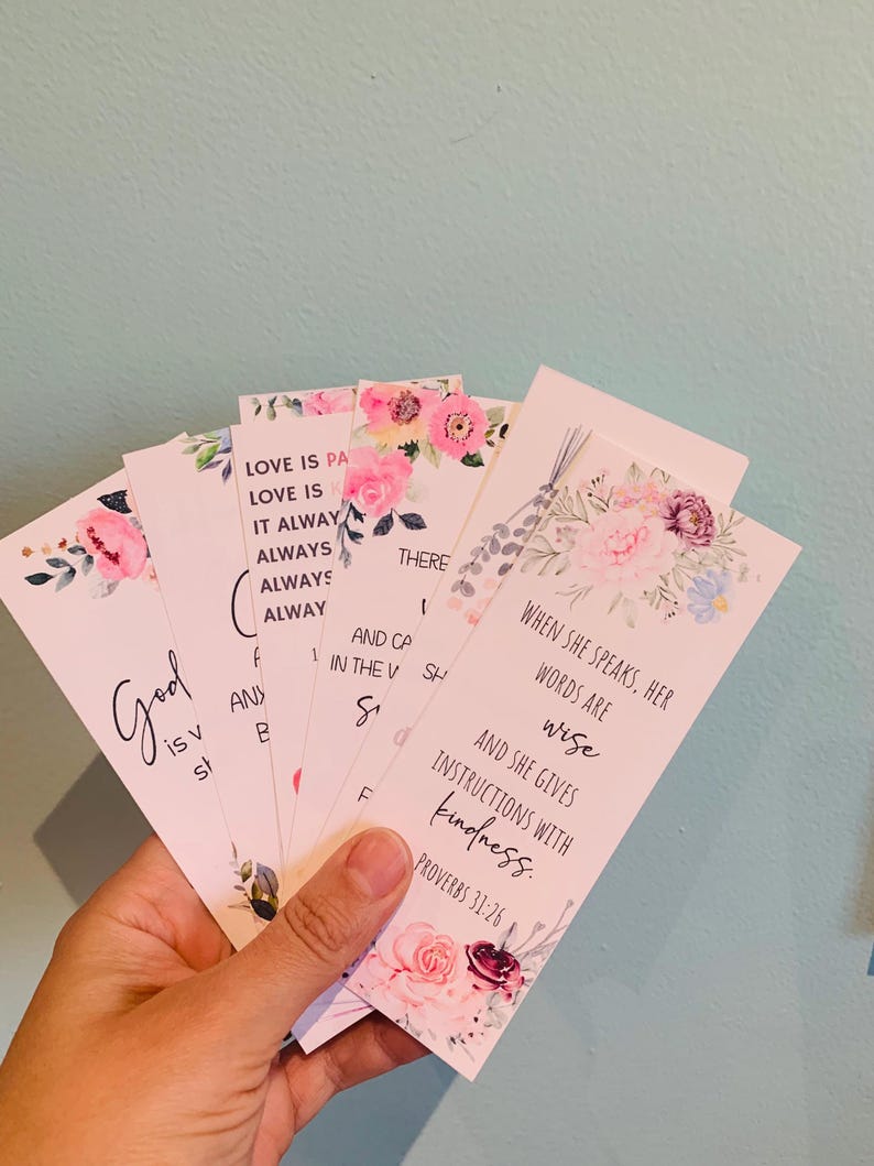 Printable Bible Verse Bookmarks | Mother's Day Printable | Proverbs 31 ...