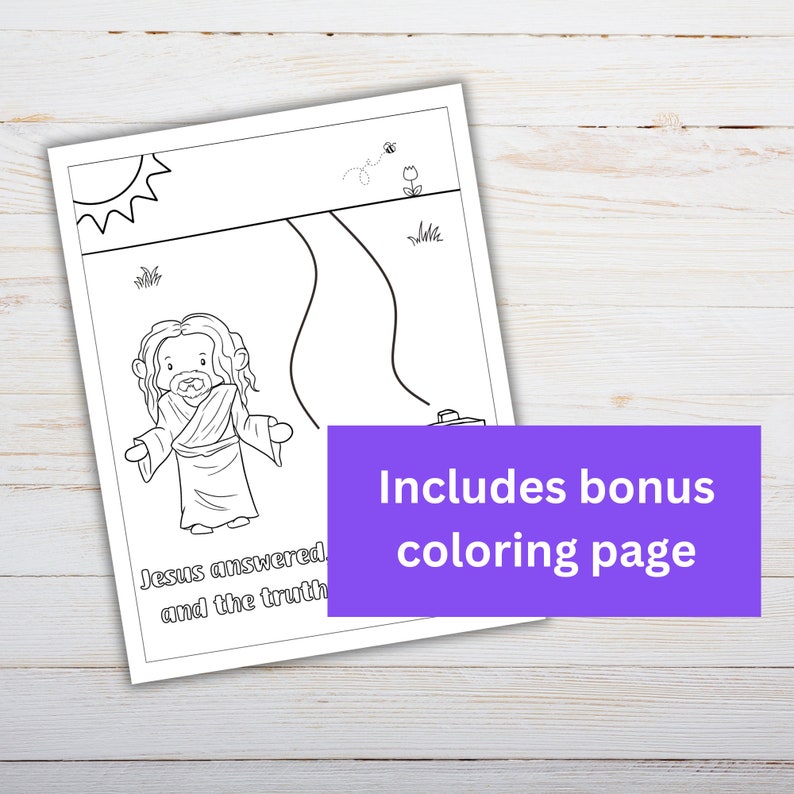 I Am Sayings of Jesus Bible Craft | "i Am" Statements of Christ ...