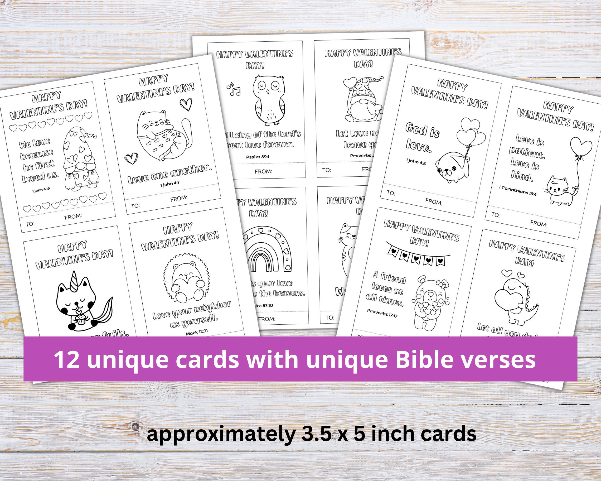 Printable Valentines to Color | Christian Valentine | Sunday School ...