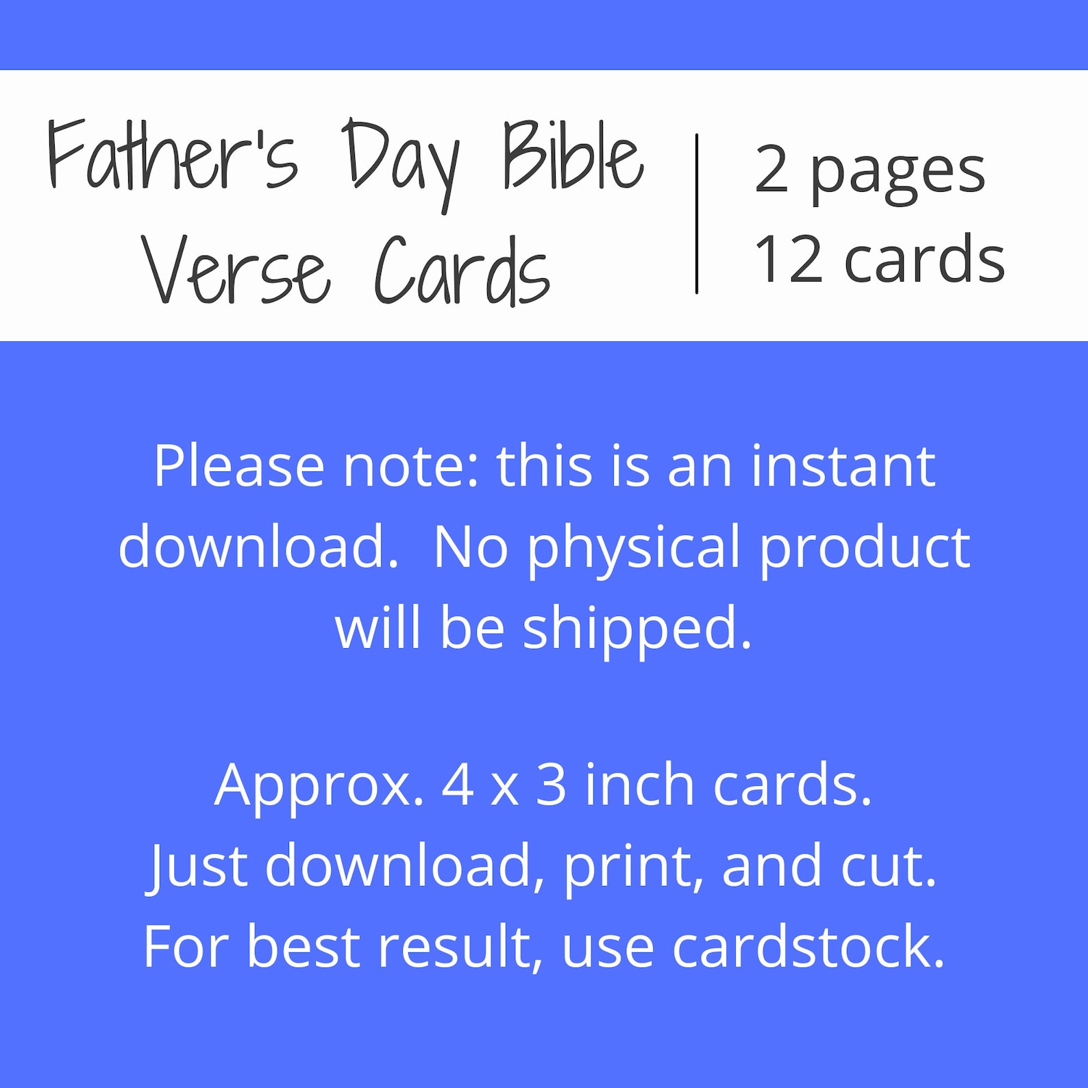 Fathers Day Bible Verse Cards | Fathers Day Scripture Cards ...