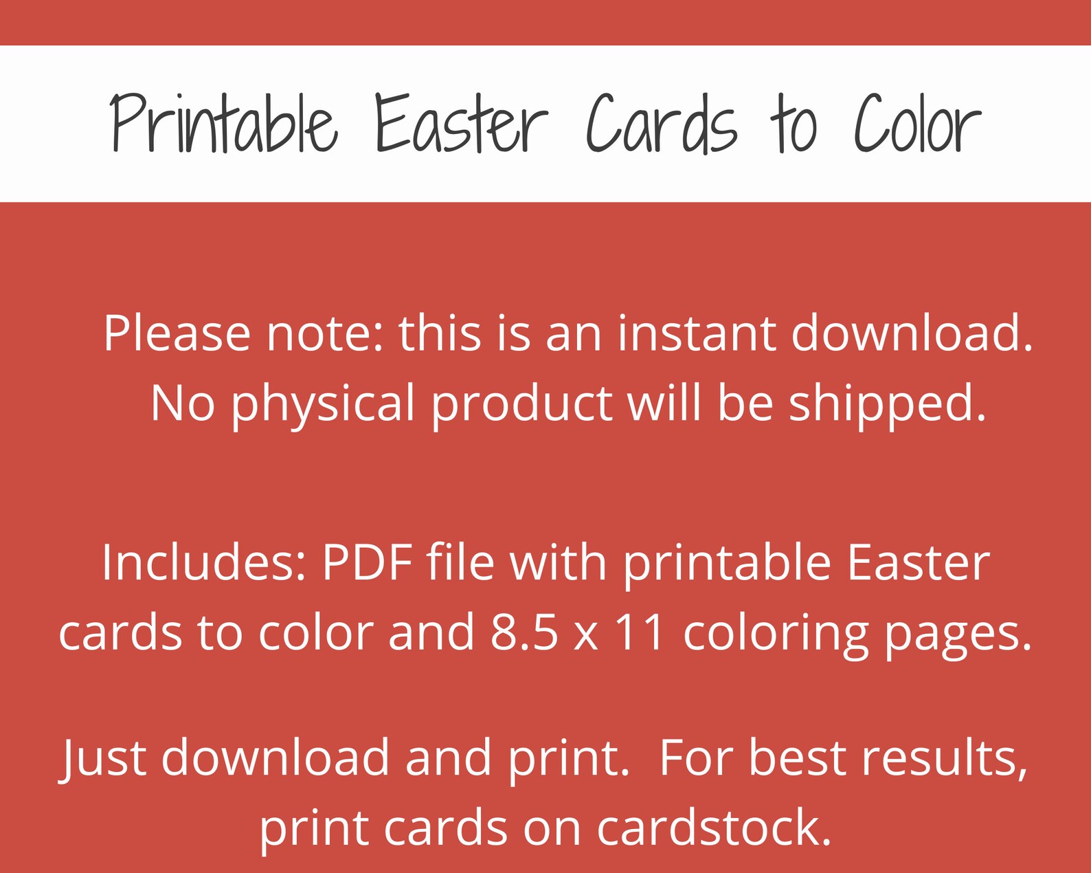 Printable Easter Cards to Color | Religious Easter Cards | Christian ...