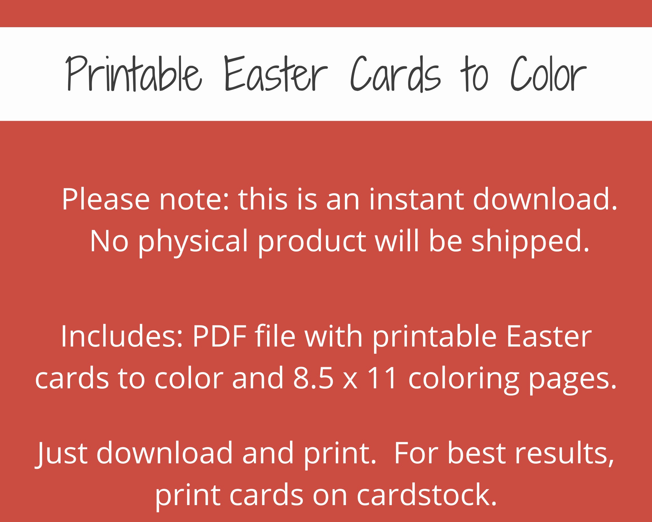 Printable Easter Cards to Color | Religious Easter Cards | Christian ...