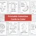 Mini Kindness Cards to Color Affirmation Cards Printable Kindness Cards ...