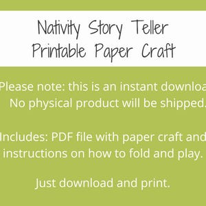 Birth of Jesus Bible Story Activity | Jesus is Born | Sunday School ...