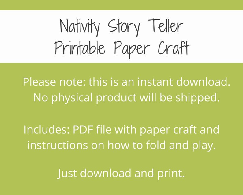 Birth of Jesus Bible Story Activity | Jesus is Born | Sunday School ...