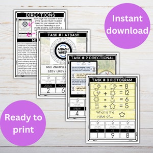 Parable of the Lost Sheep Printable Escape Room for Kids | Bible Escape ...
