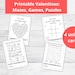 Printable Valentines for Kids | Valentines Activity Printable ...