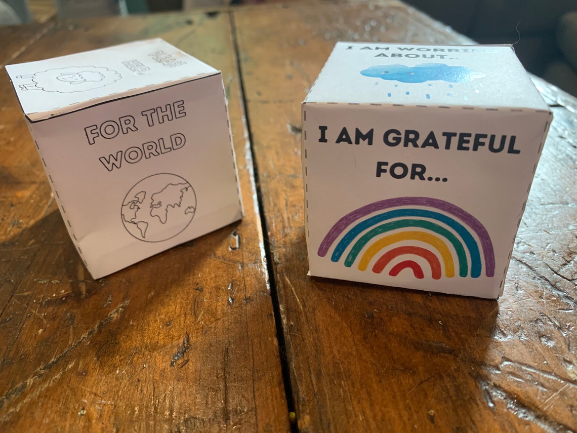 Printable Prayer Cube | ACTS Prayer Dice | Coloring Page | Teach Kids ...