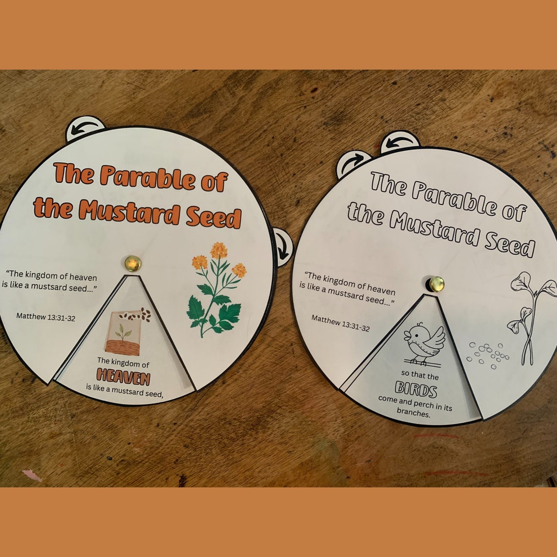 Parable of the Mustard Seed Bible Craft for Kids | Printable Sunday ...