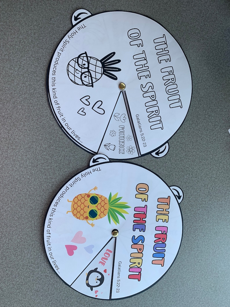 Fruit of the Spirit Bible Craft for Kids | Sunday School Craft ...