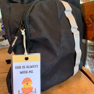 Mini Scripture Cards for Kids | Christian Backpack Tags | Backpack ...