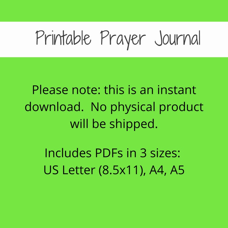 Printable Prayer Journal | Bible Study Journal | Faith Journal | ACTS ...