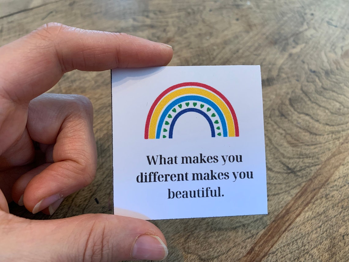 Rainbow Kindness Cards PRINTABLE | Compliment Cards for Kids | Lunchbox ...