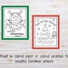 Nativity Christmas Coloring Cards | Christmas Cards to Color | Happy ...