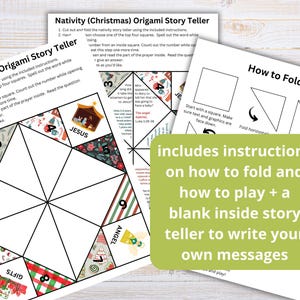 Birth of Jesus Bible Story Activity | Jesus is Born | Sunday School ...