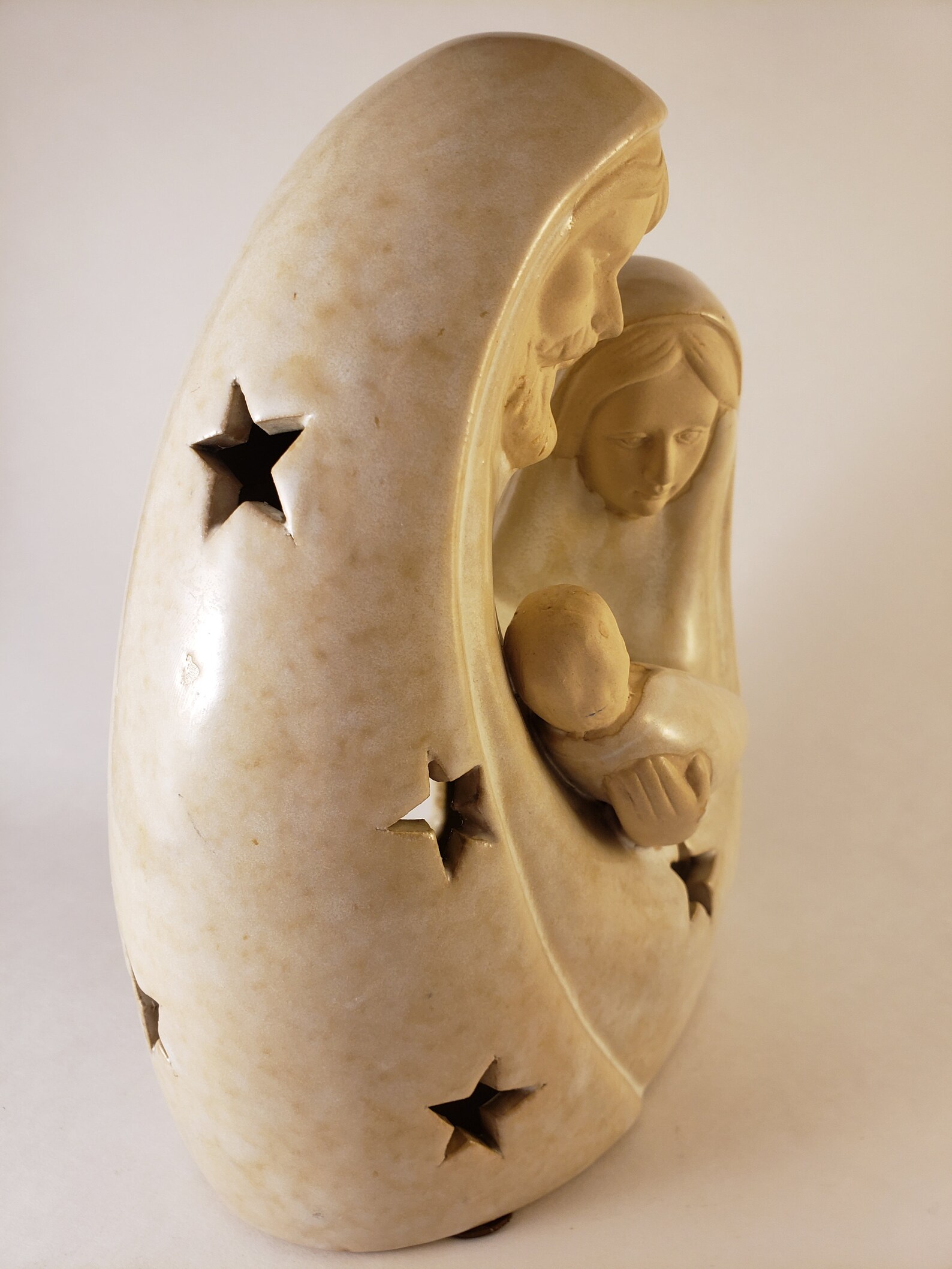 Holy Family Ceramic Votive Light - Etsy